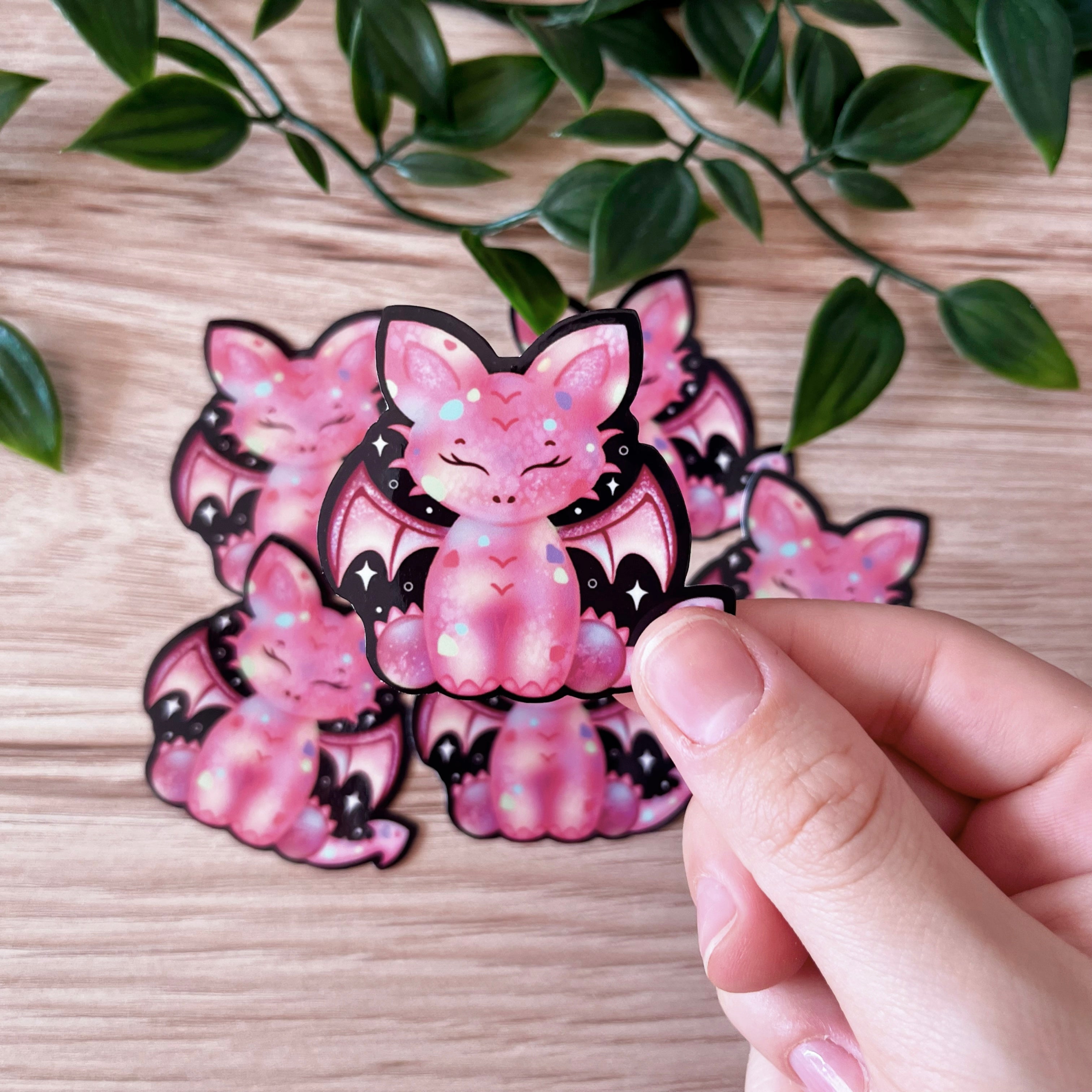 Dragon “Daphne” Vinyl Sticker – Sophie Grace Creates